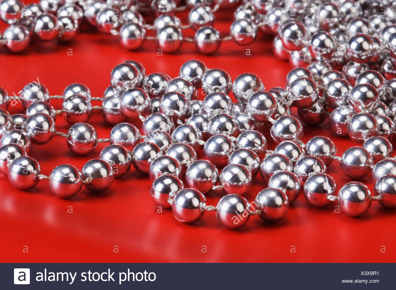 Silver Beads High Resolution Stock Photography and Images - Alamy