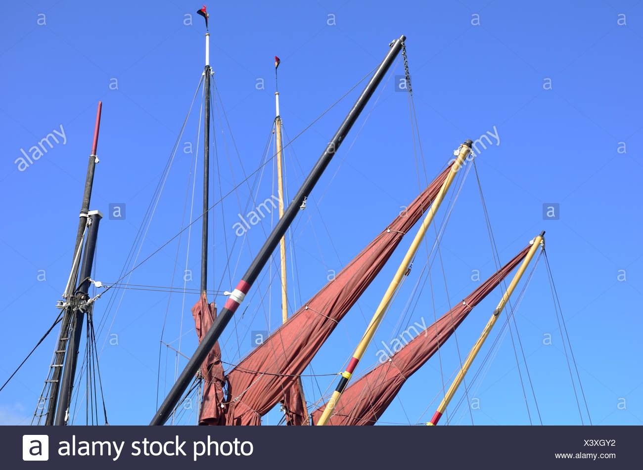 Furled Sails High Resolution Stock Photography and Images - Alamy
