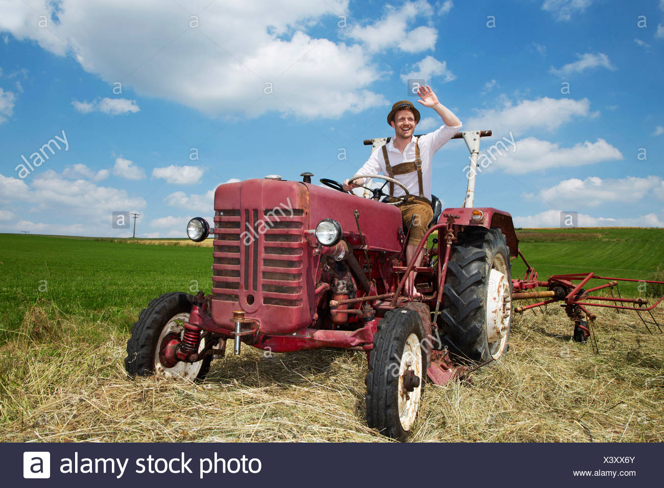 Farmer Waving Stock Photos & Farmer Waving Stock Images - Alamy