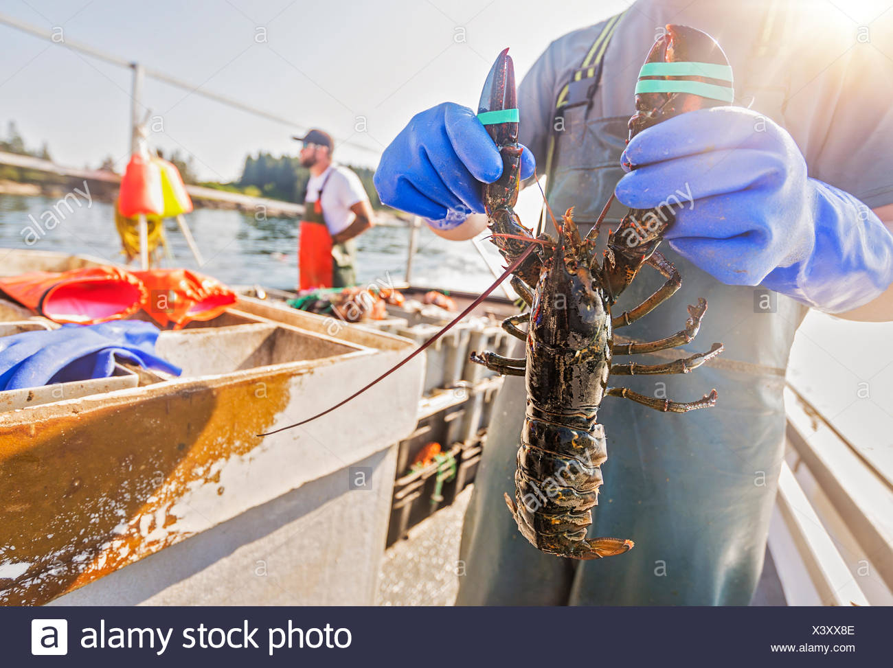 Small Lobster Boat High Resolution Stock Photography and Images - Alamy