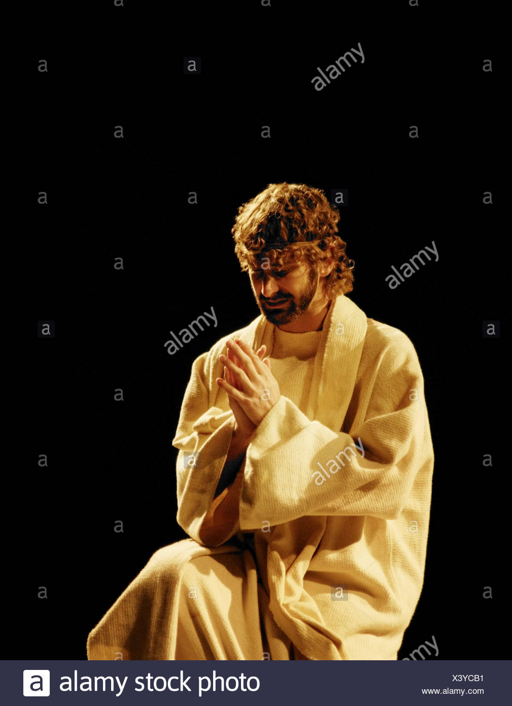 Jesus Praying People High Resolution Stock Photography and Images - Alamy