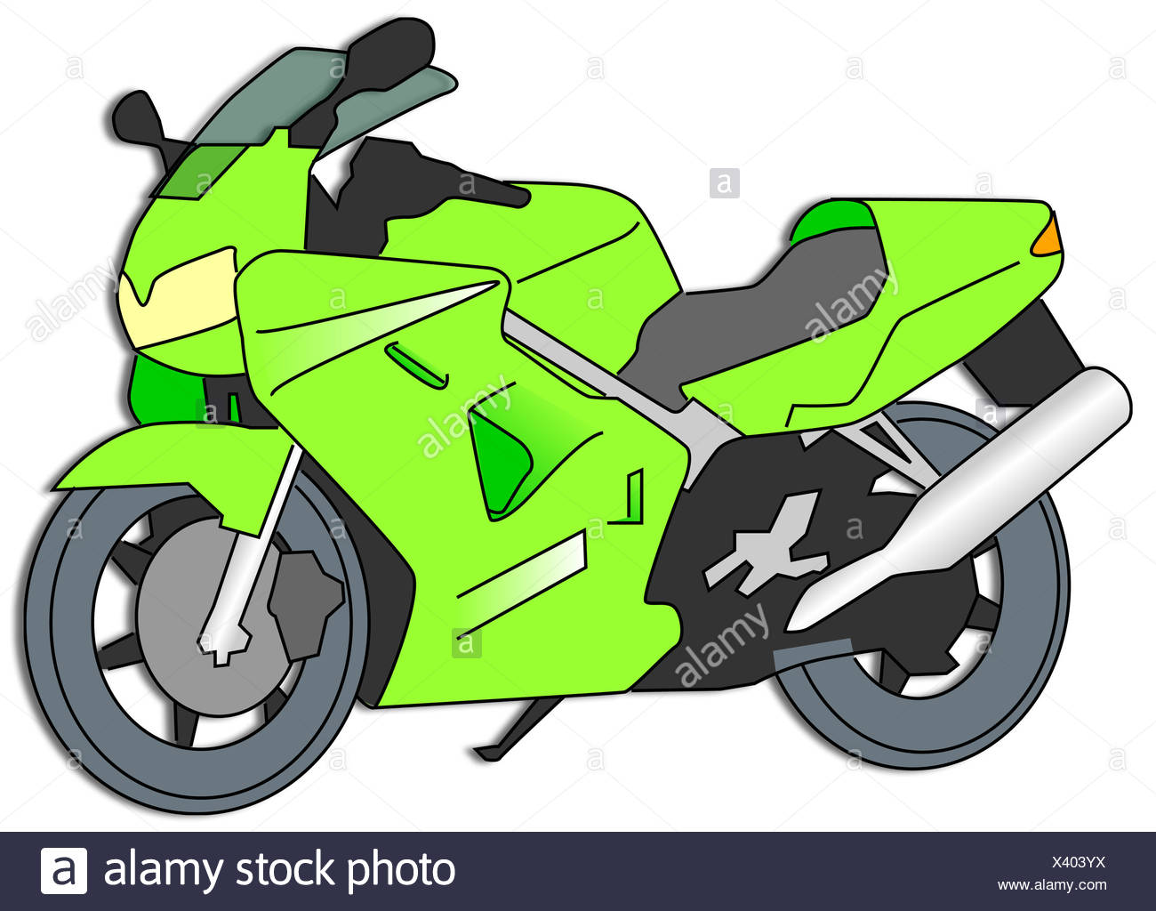 Bike Drawing High Resolution Stock Photography and Images - Alamy