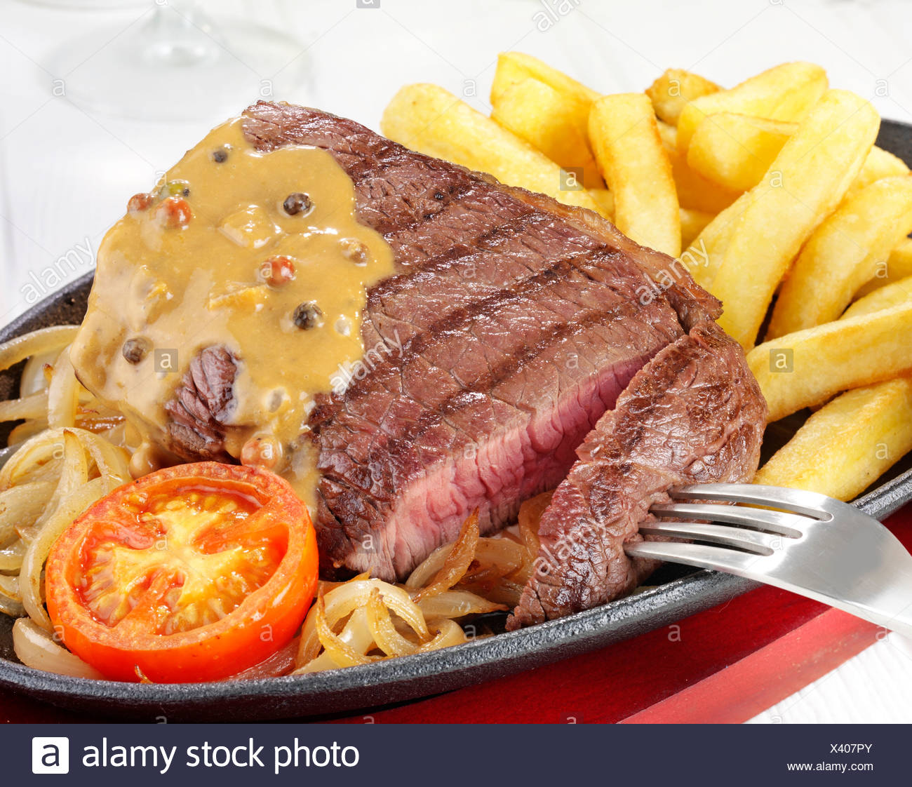 Single Serving Sirloin Steak Chips Stock Photos & Single Serving ...