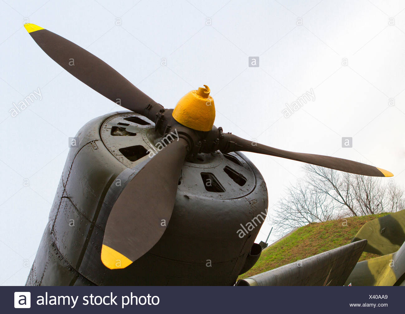 Vintage Military Plane High Resolution Stock Photography and Images - Alamy