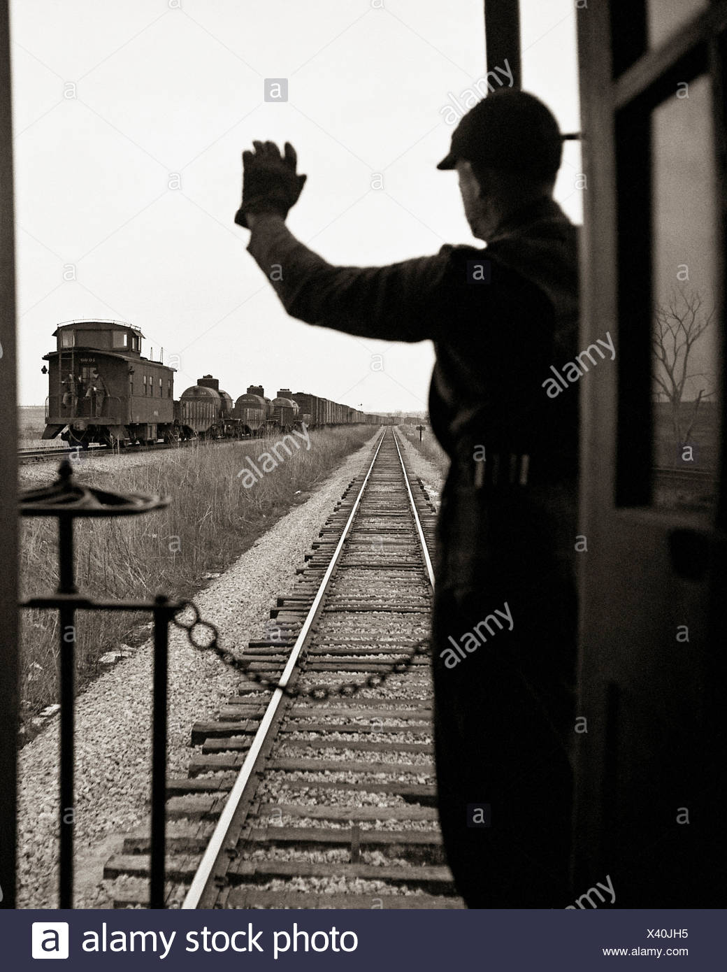 Railroad Brakeman High Resolution Stock Photography and Images - Alamy
