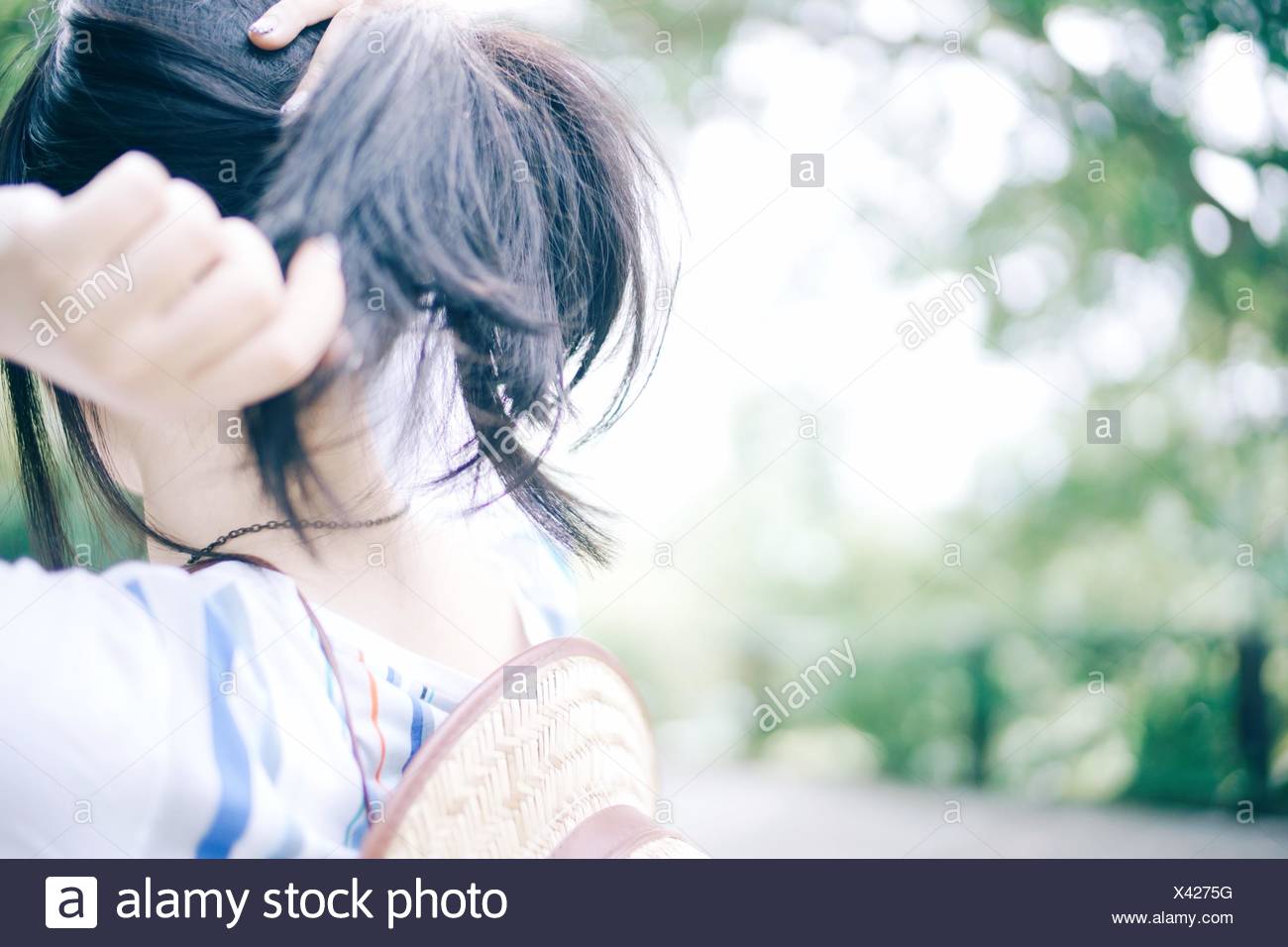 High Ponytail High Resolution Stock Photography and Images - Alamy
