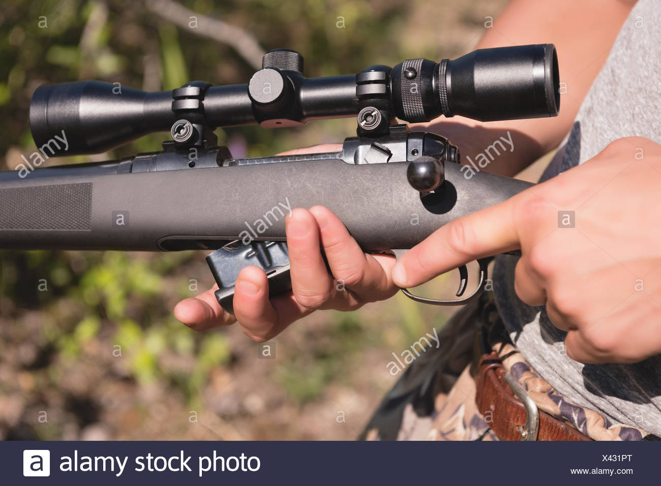Sniper Rifle High Resolution Stock Photography and Images - Alamy