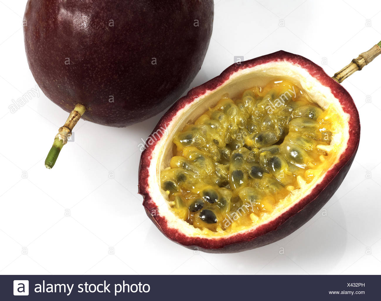 Passiflora Edulis Purple High Resolution Stock Photography and Images ...