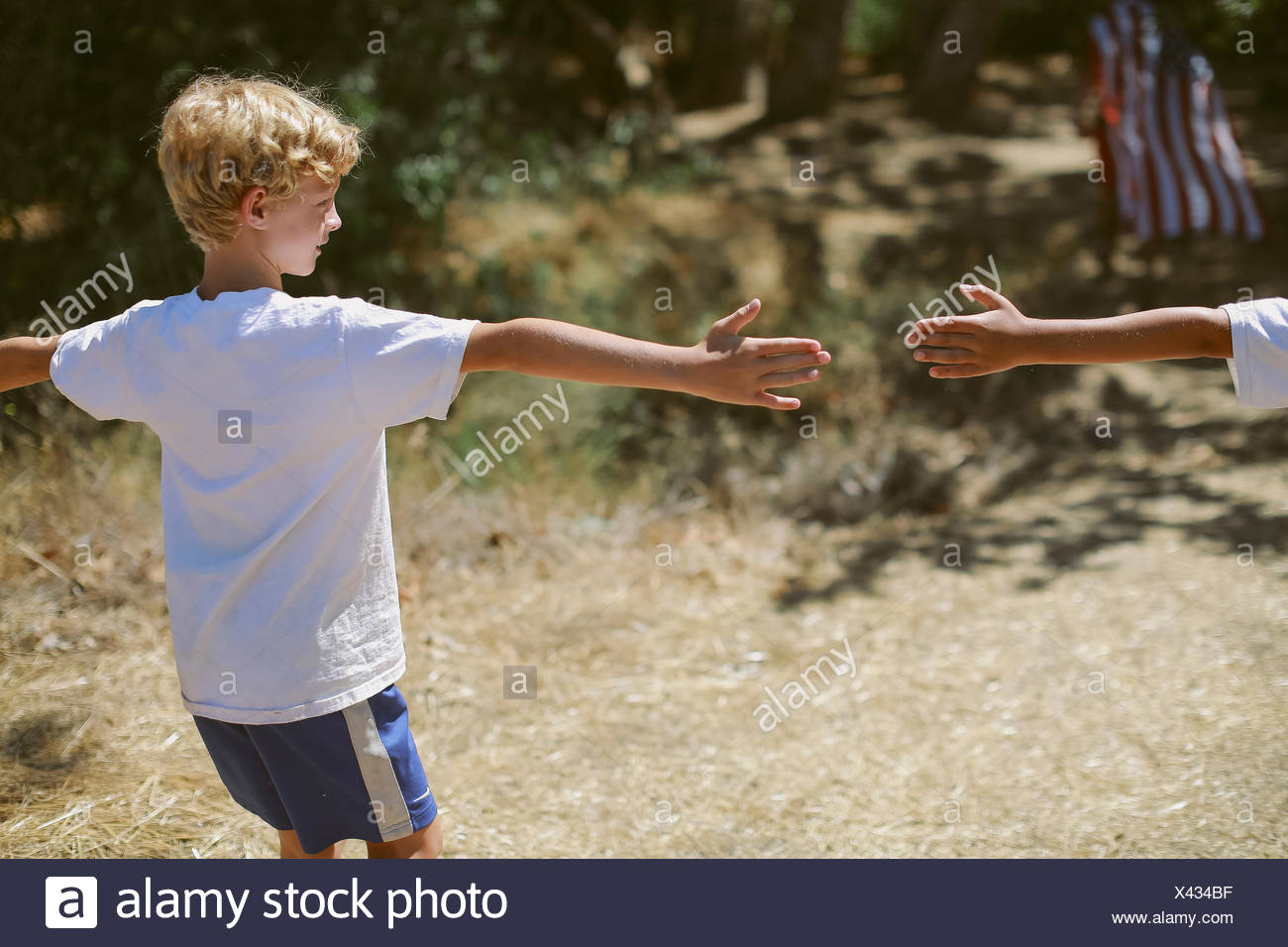 Stretched Hands High Resolution Stock Photography and Images - Alamy