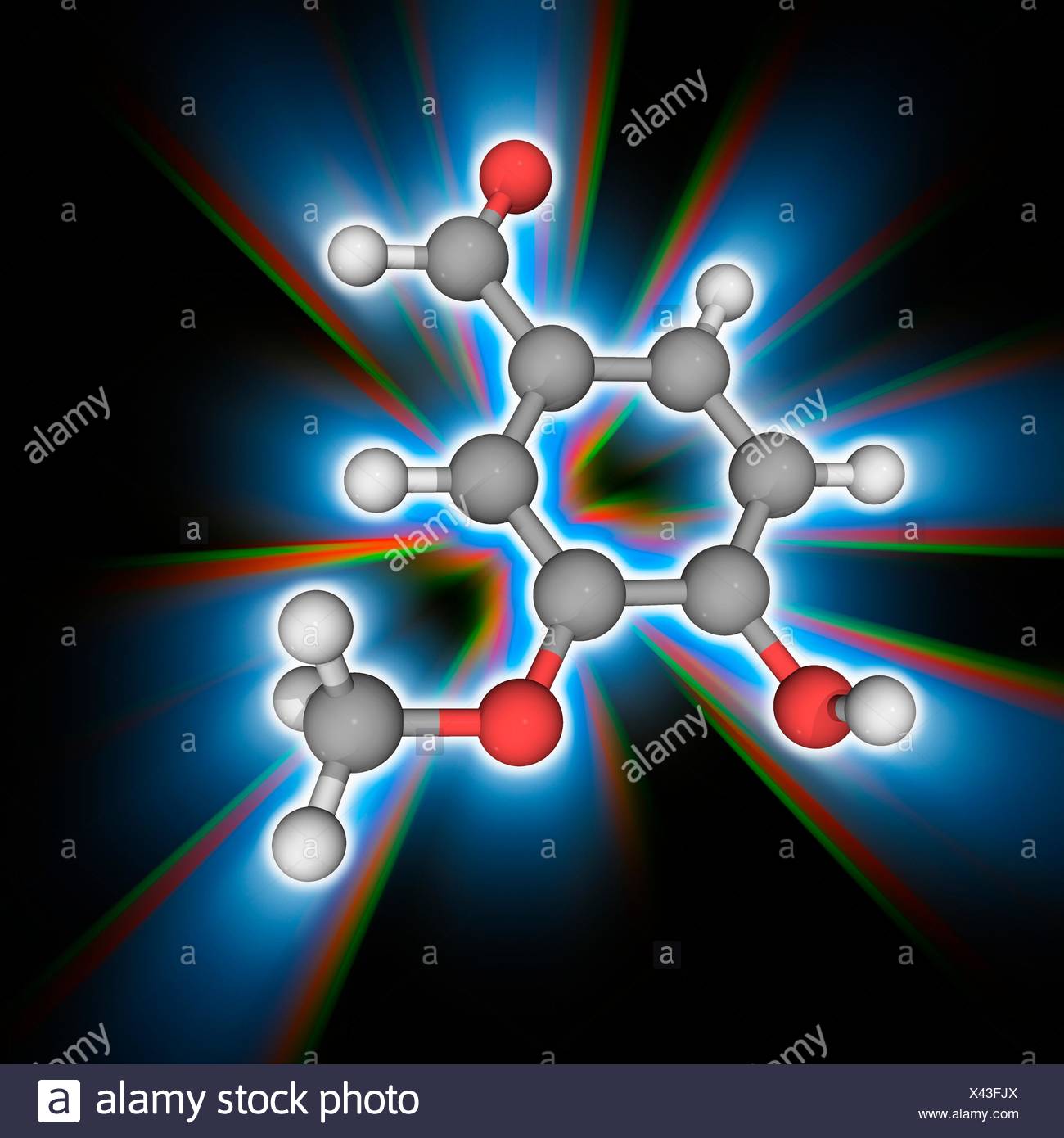 Vanillin Molecule High Resolution Stock Photography and Images - Alamy