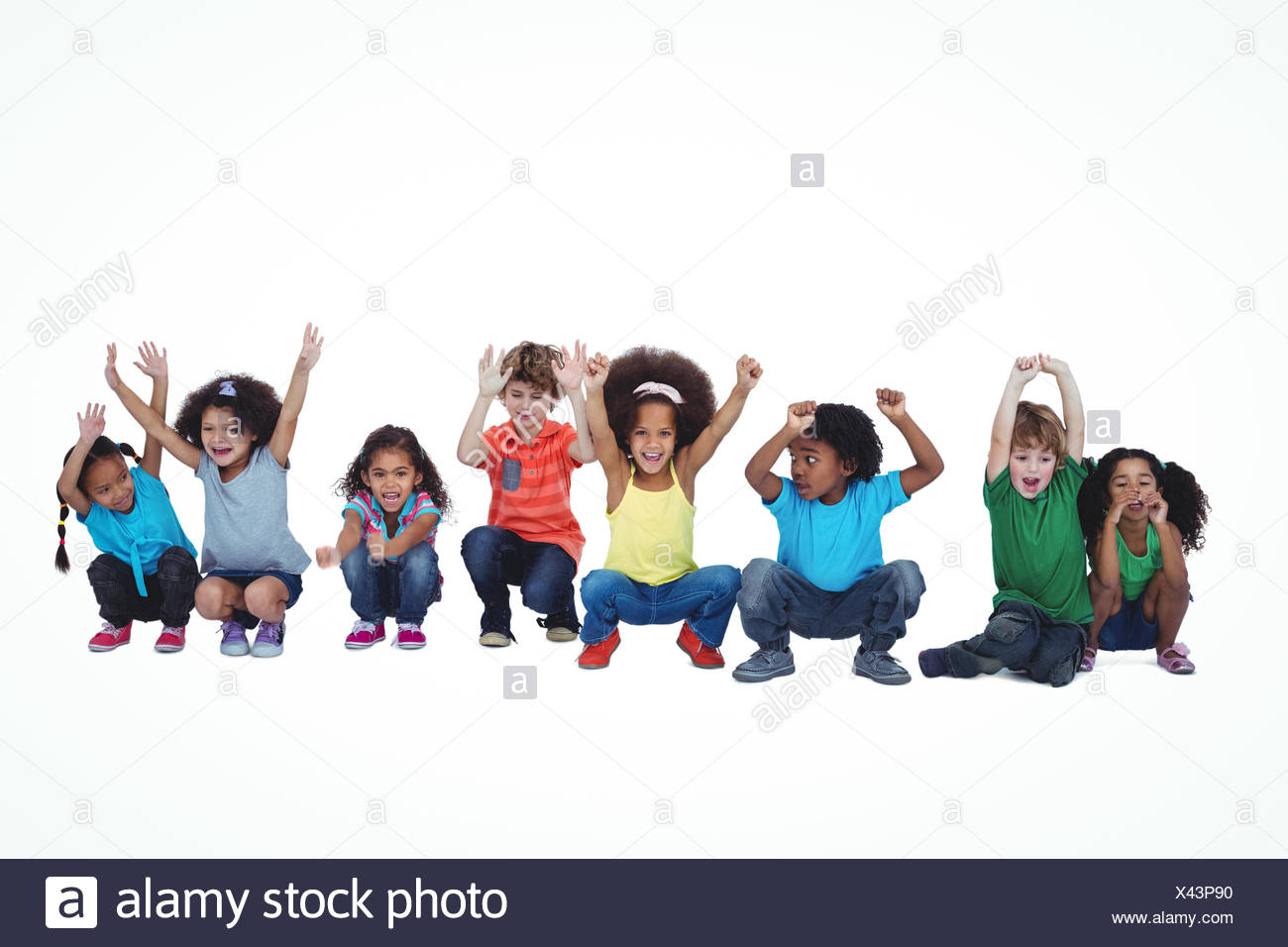 Crouching Down Stock Photos & Crouching Down Stock Images - Alamy