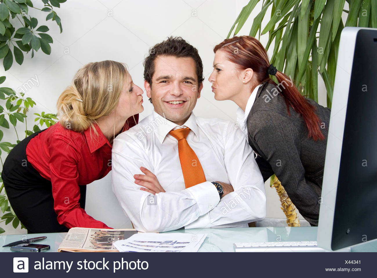Three Secretaries High Resolution Stock Photography and Images - Alamy