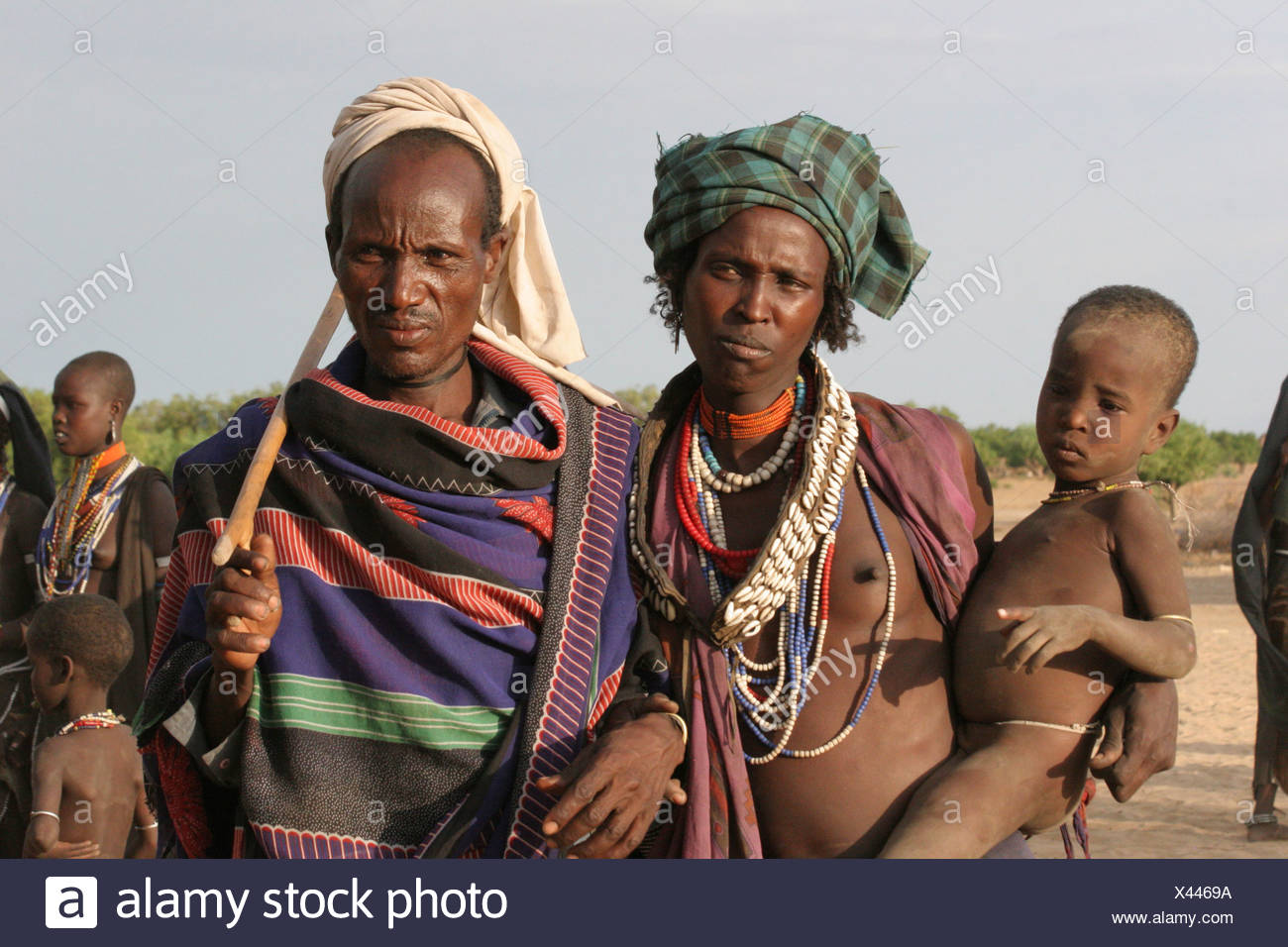 Africa Ethiopia Omo Valley Family High Resolution Stock Photography and ...