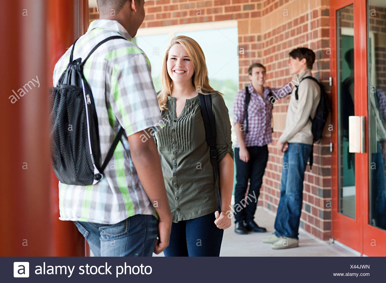 Classmates Talking High Resolution Stock Photography and Images - Alamy