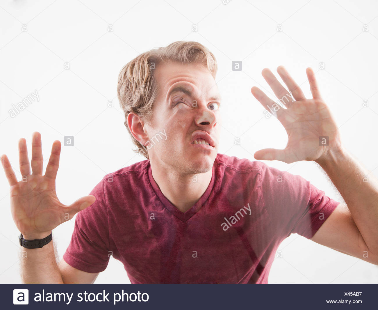 Deformed Man Face High Resolution Stock Photography and Images - Alamy