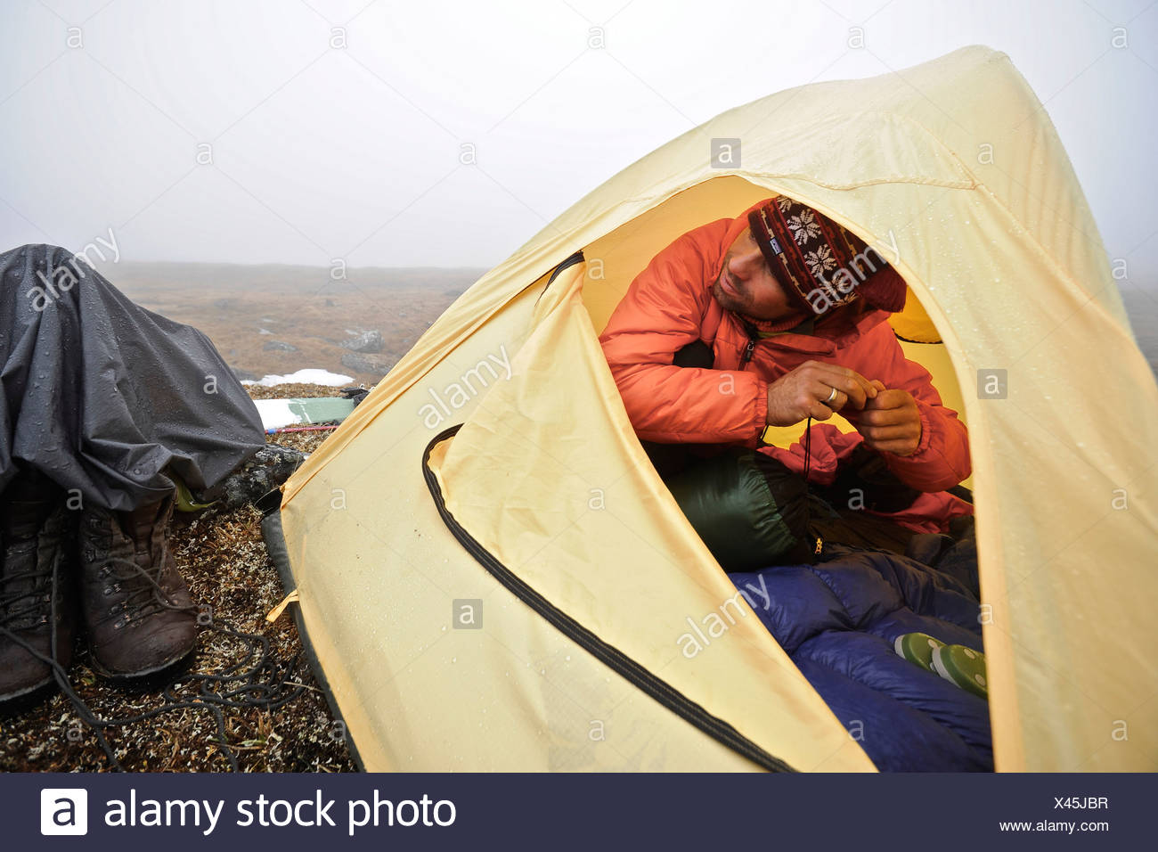 Inside Of Tent High Resolution Stock Photography and Images - Alamy
