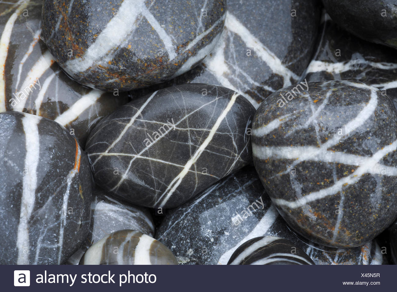 Black Rock White Lines Stock Photos & Black Rock White Lines Stock ...