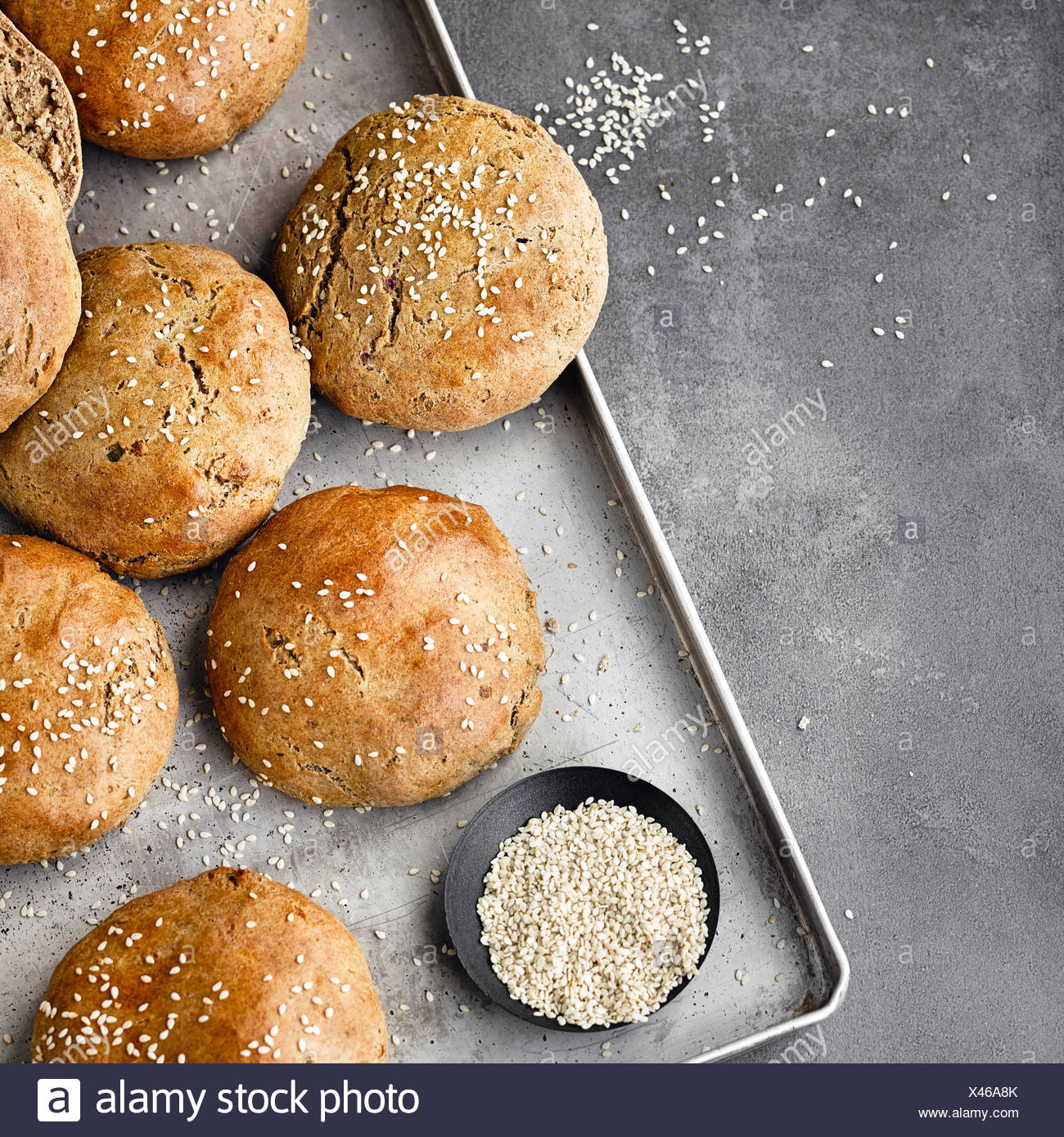 Plain Burger Bun High Resolution Stock Photography and Images - Alamy