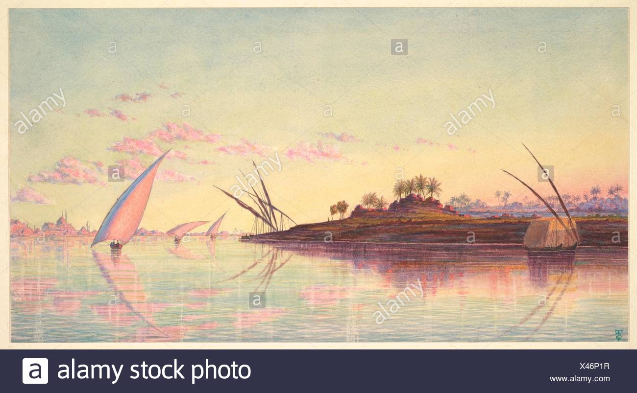 Watercolor Over Graphite With Stopping Out High Resolution Stock ...