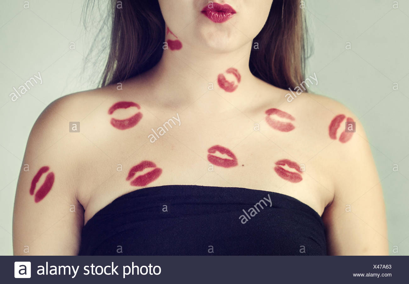 Lipstick Kisses High Resolution Stock Photography and Images - Alamy