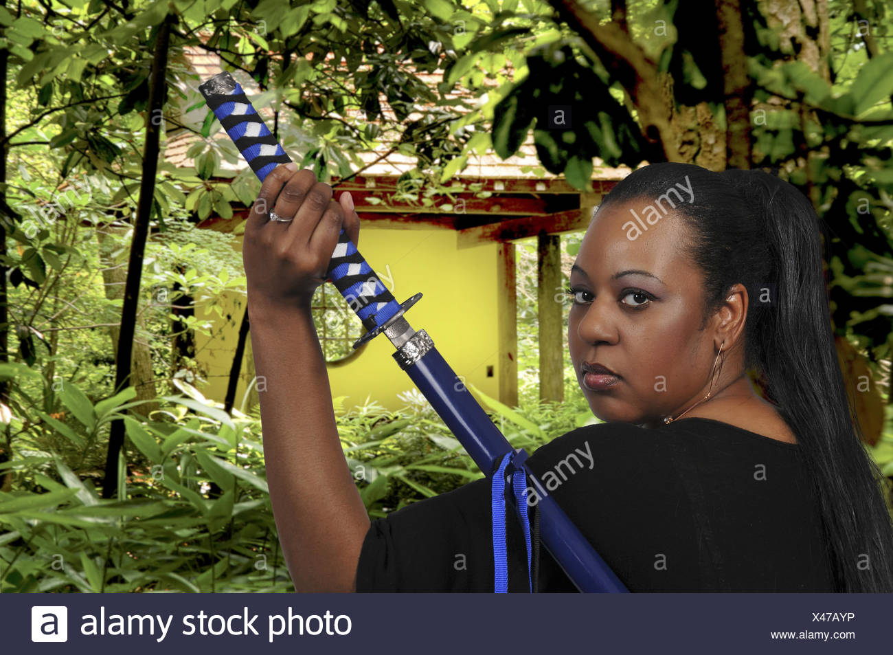 Black African Girl Martial Arts Stock Photos & Black African Girl ...