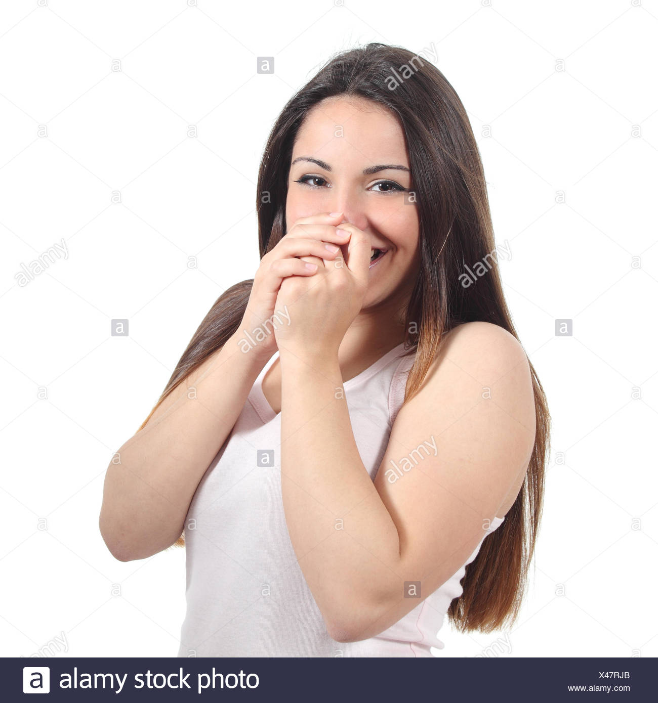 Embarrassing Embarrassment Female High Resolution Stock Photography and ...