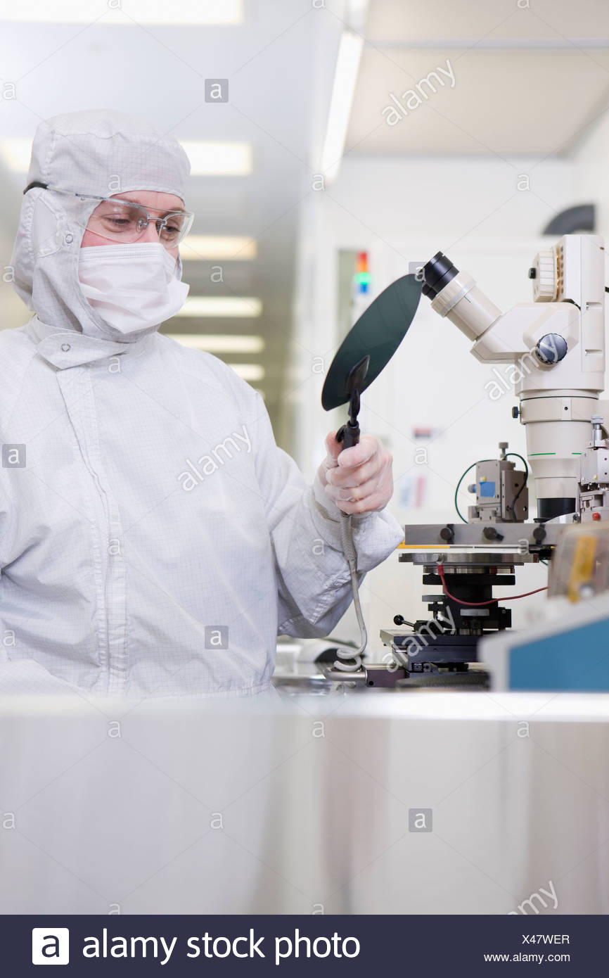 Clean Room Suit Stock Photos & Clean Room Suit Stock Images - Alamy