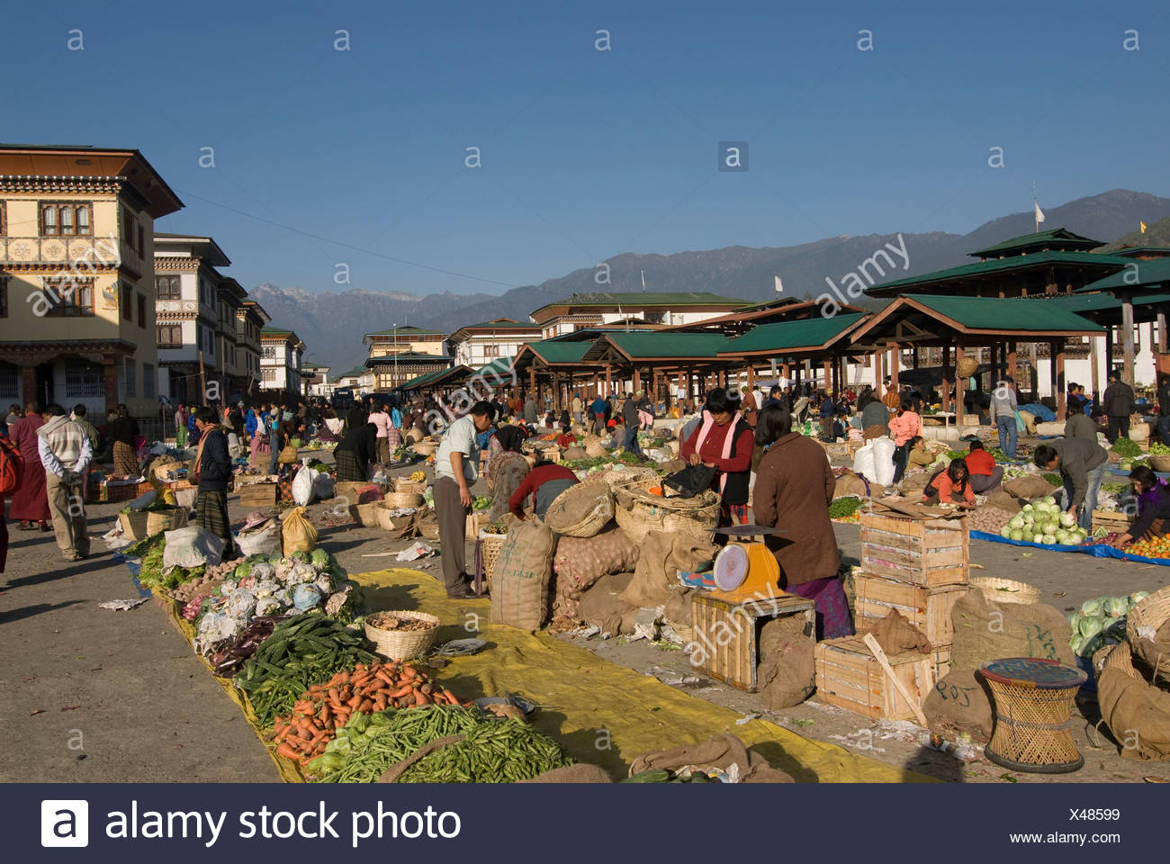 Paro Market Bhutan Stock Photos & Paro Market Bhutan Stock Images - Alamy
