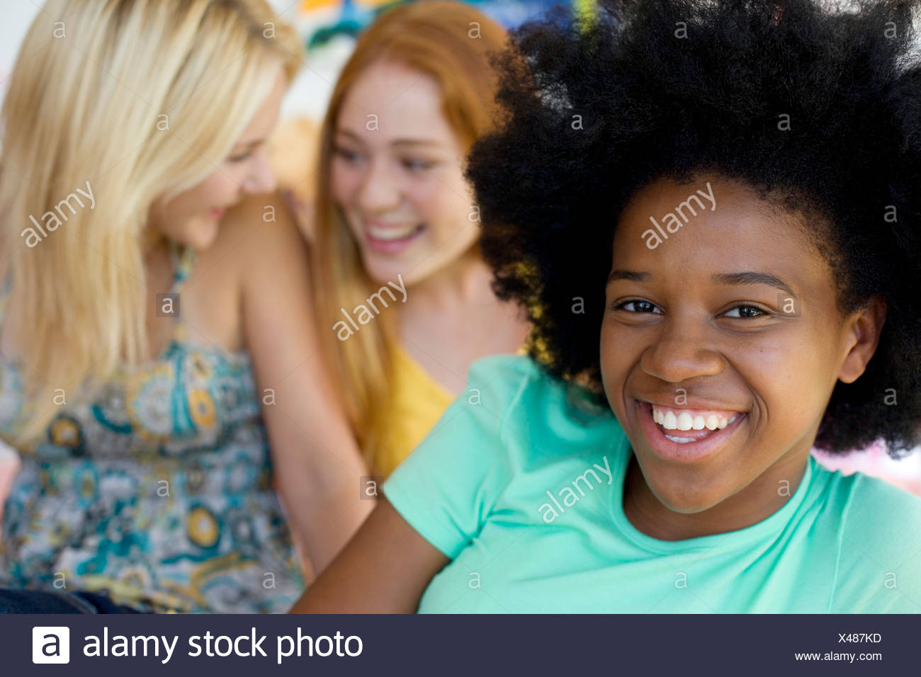 Girls Chatting Bed High Resolution Stock Photography and Images - Alamy