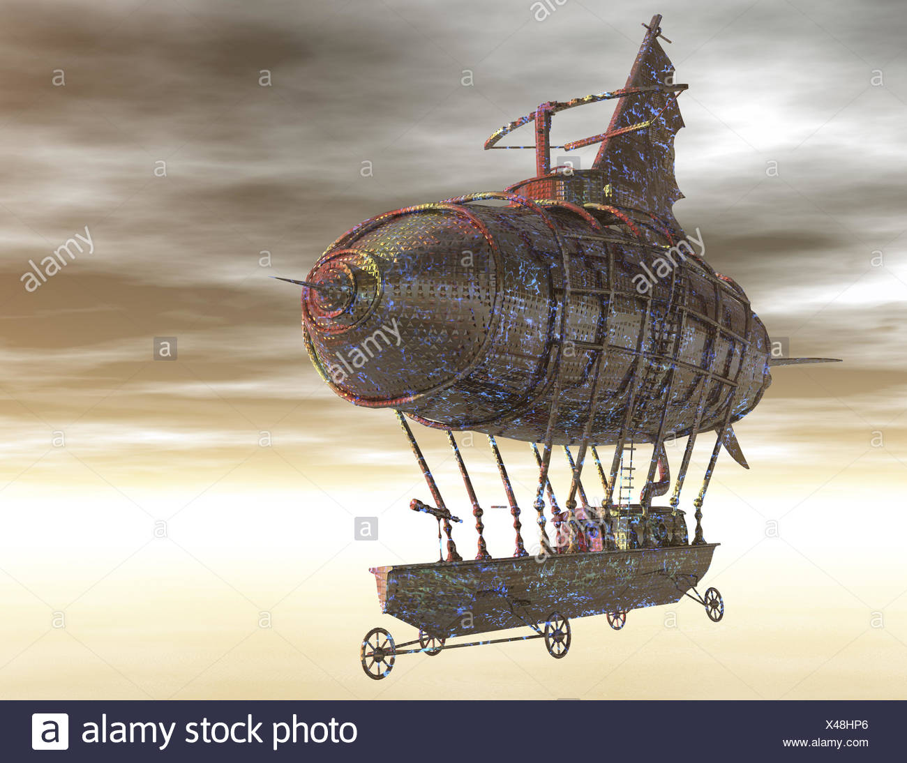 Fantasy Airship Stock Photos & Fantasy Airship Stock Images - Alamy