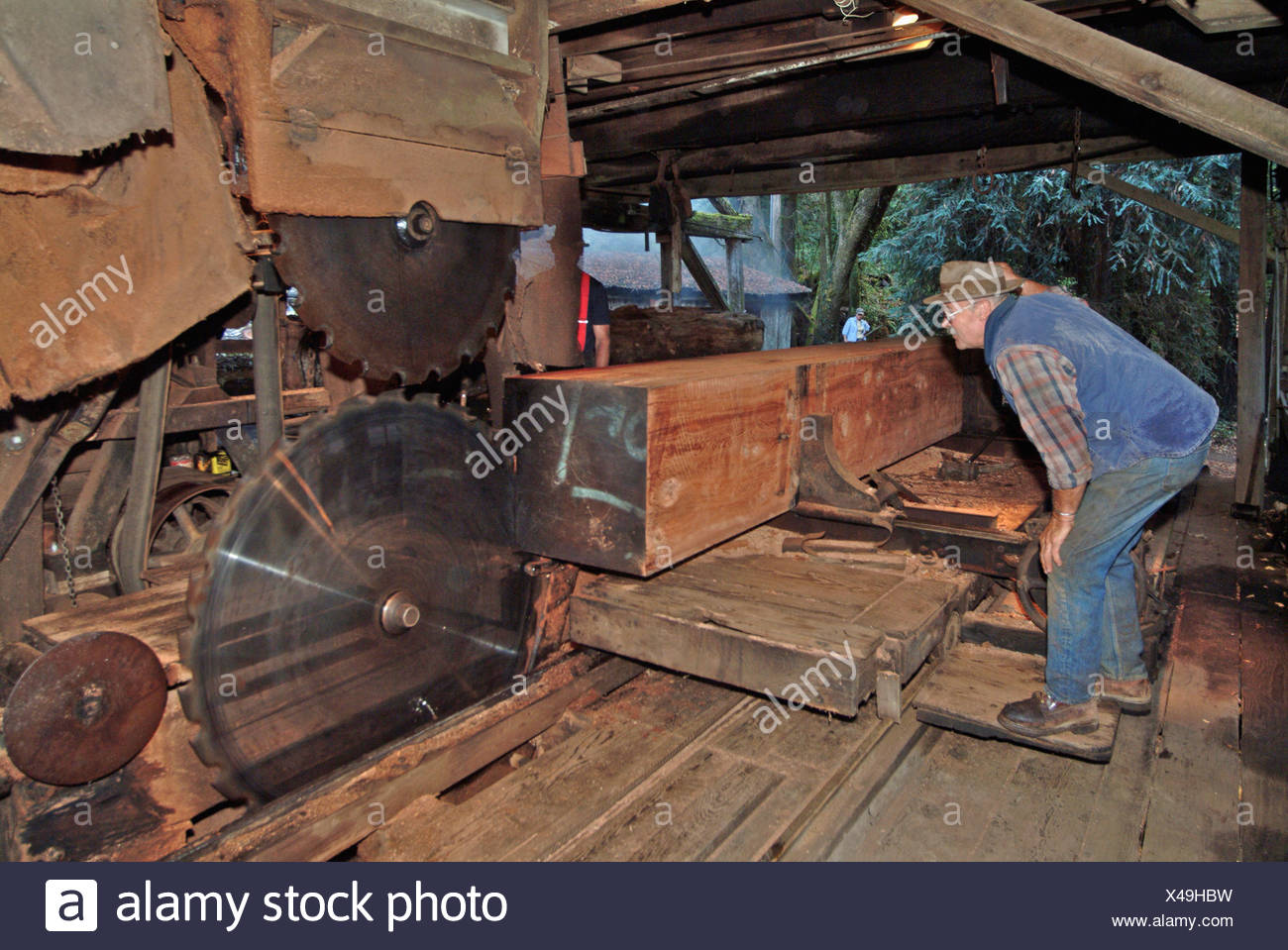 Antique Saw Mill High Resolution Stock Photography and Images - Alamy