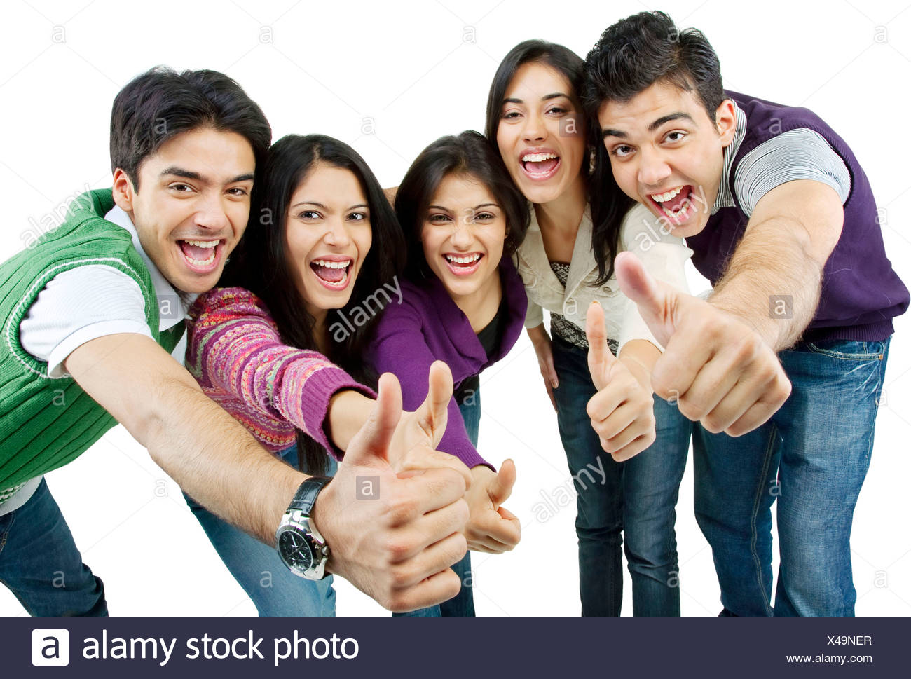 Raised Thumbs High Resolution Stock Photography and Images - Alamy