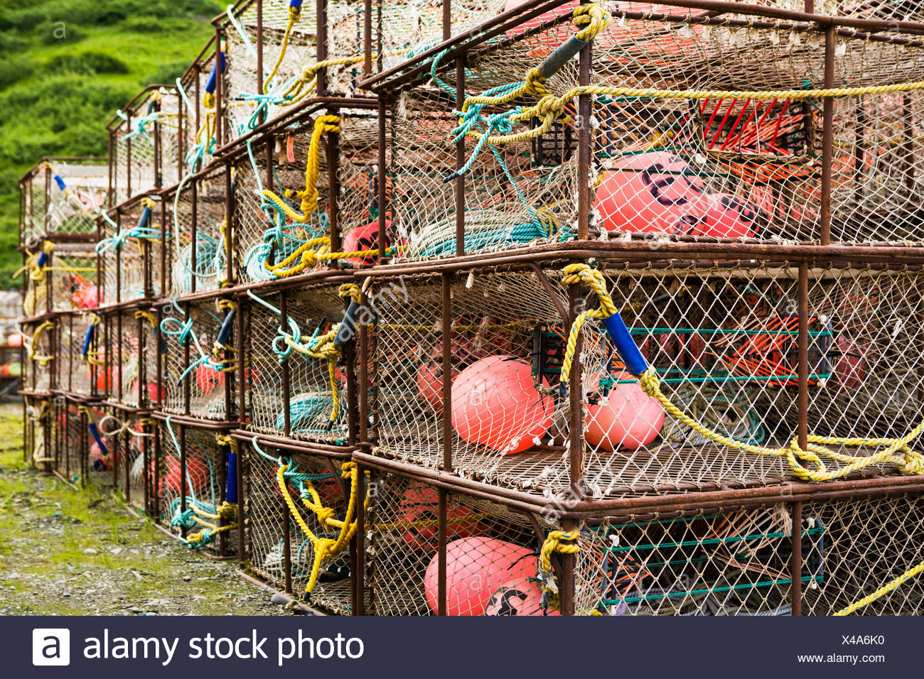 Alaska Crab Pots Stock Photos & Alaska Crab Pots Stock Images - Alamy