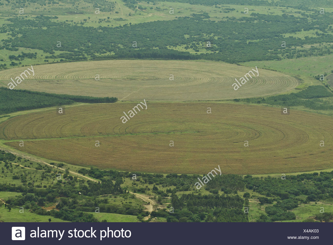 Circular Fields Aerial High Resolution Stock Photography and Images - Alamy