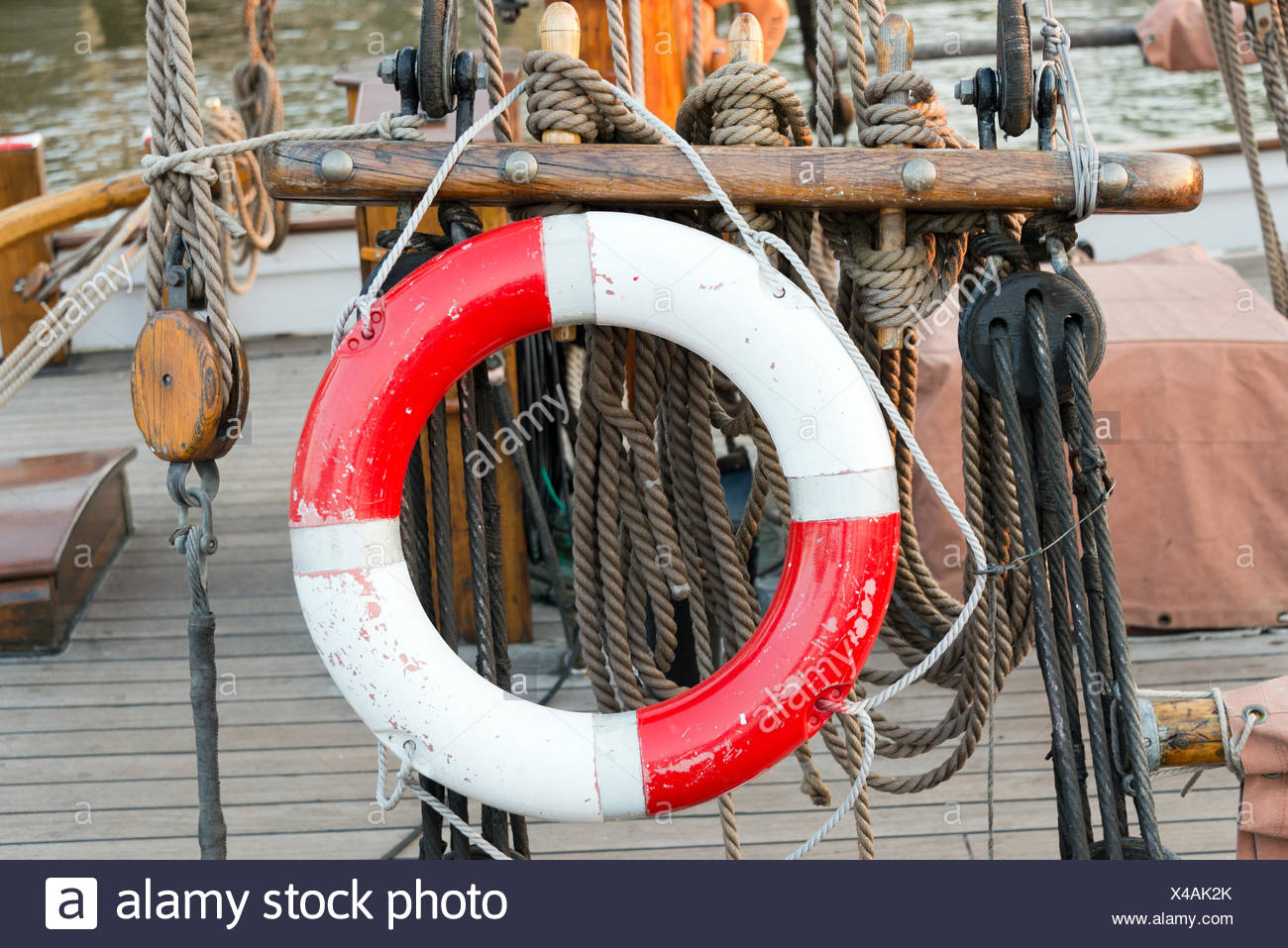 Life Ring Buoy Yacht High Resolution Stock Photography and Images - Alamy