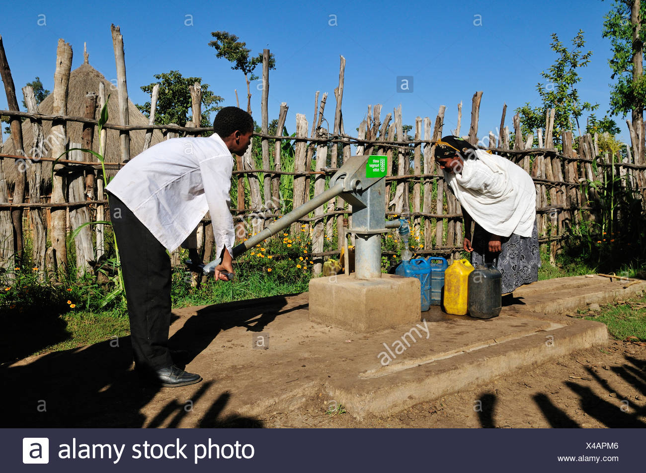 New Water Well Africa High Resolution Stock Photography and Images - Alamy