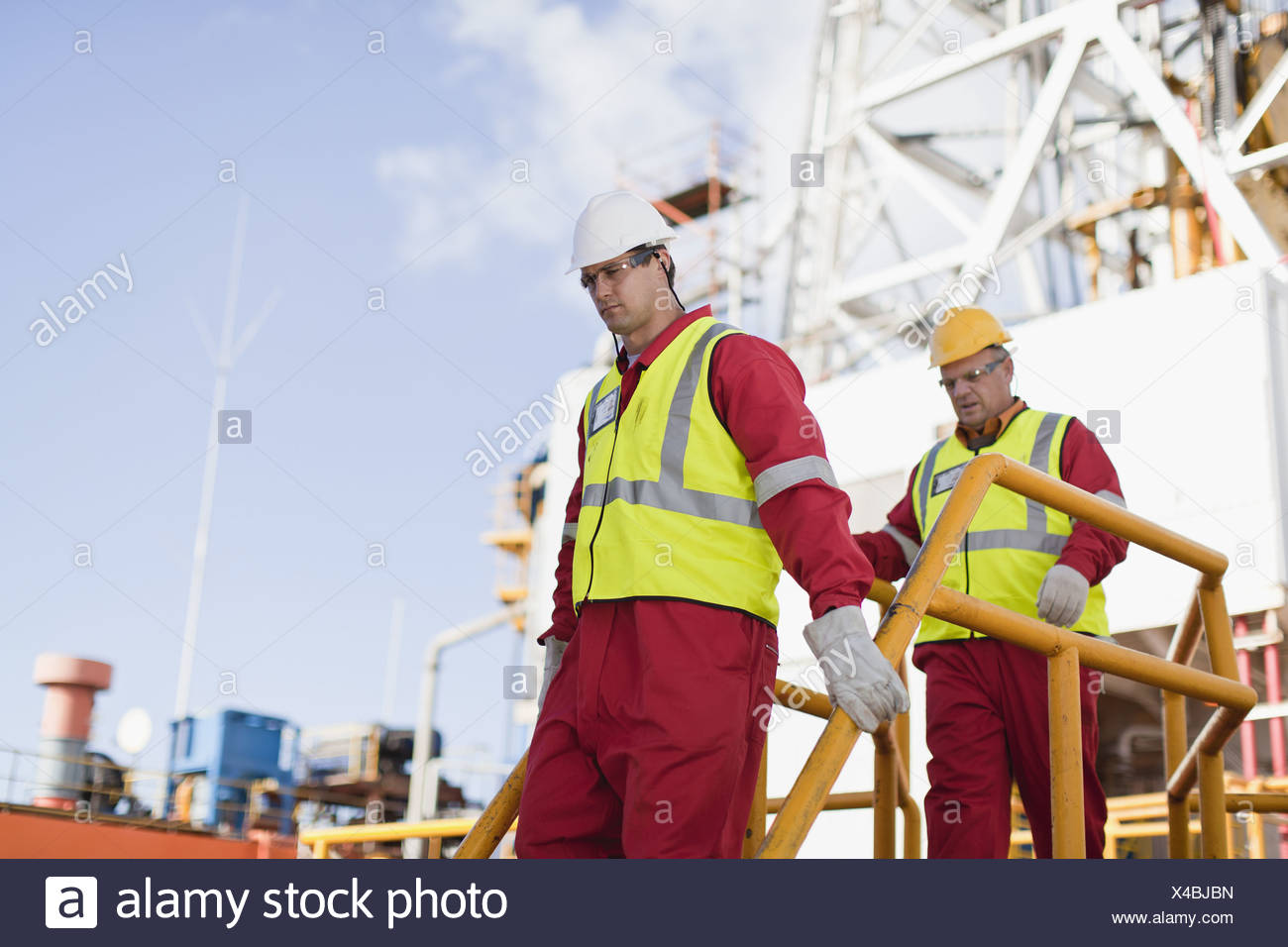 Oil Rig Workers Drill High Resolution Stock Photography and Images - Alamy