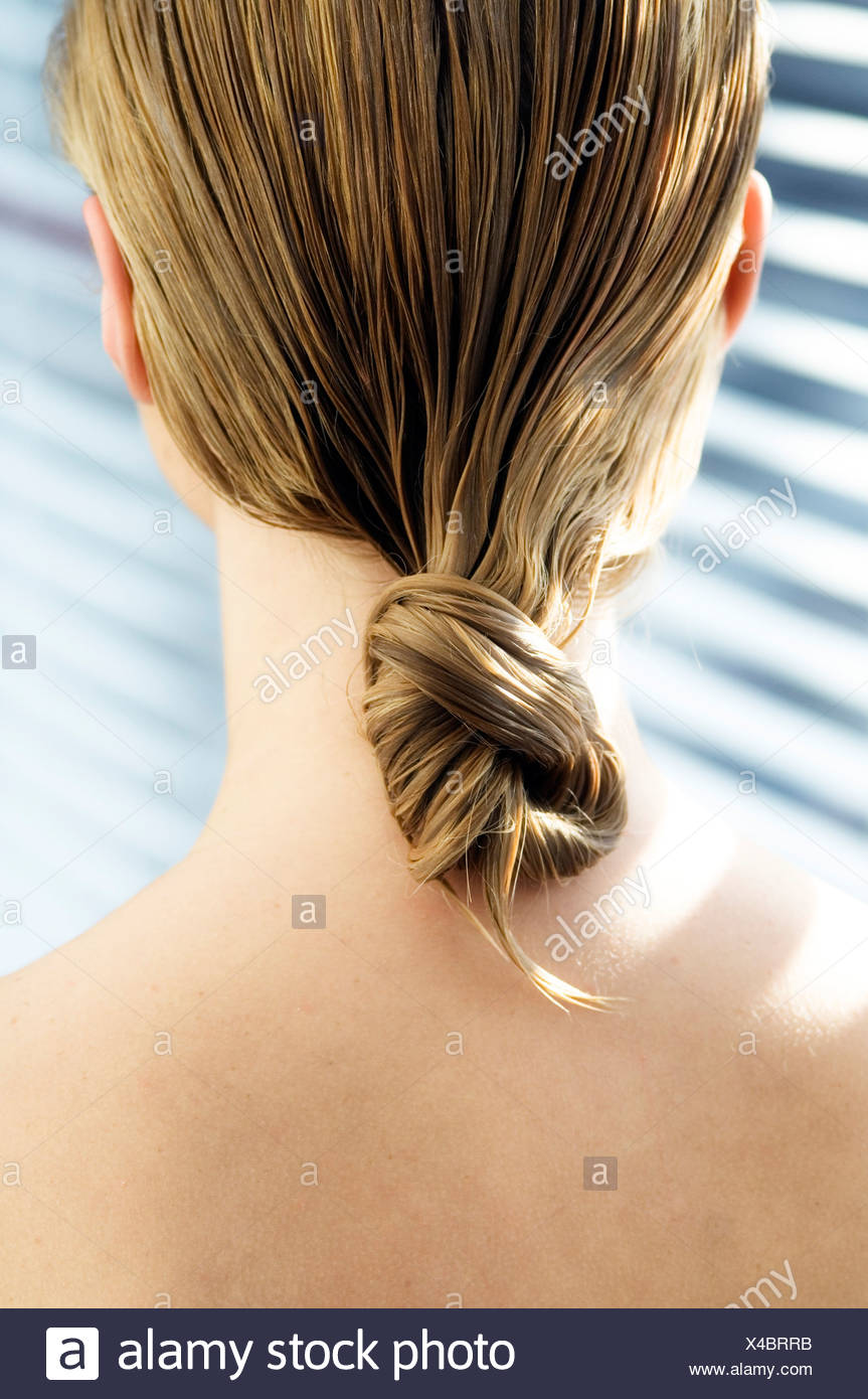 Long Hair Tied Back Stock Photos & Long Hair Tied Back Stock Images - Alamy