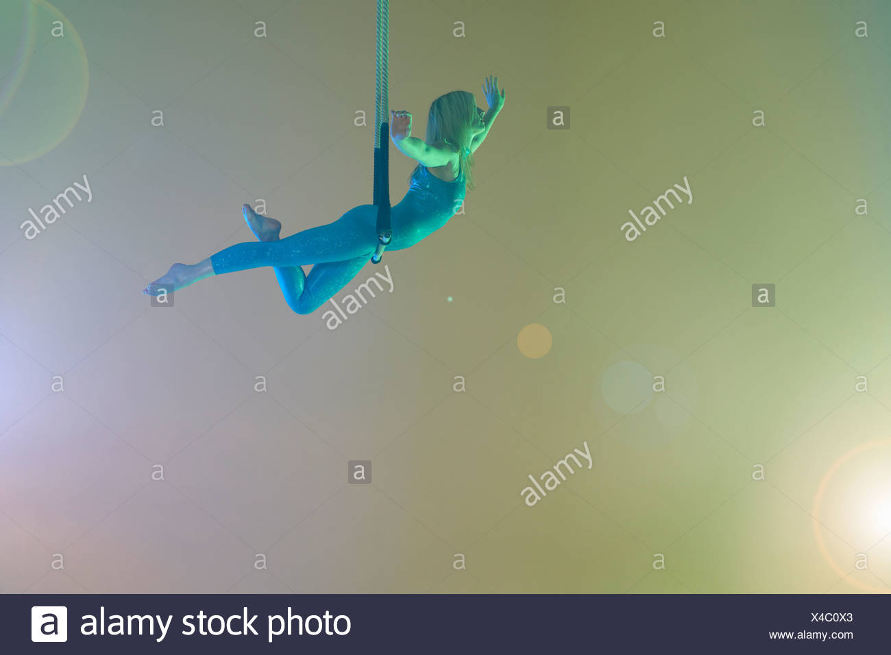 Woman Trapeze Artist High Resolution Stock Photography and Images - Alamy