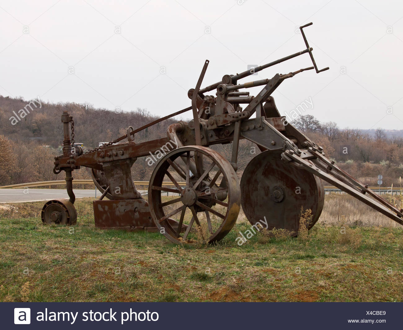 Antique Horse Drawn Plow Stock Photos & Antique Horse Drawn Plow Stock ...