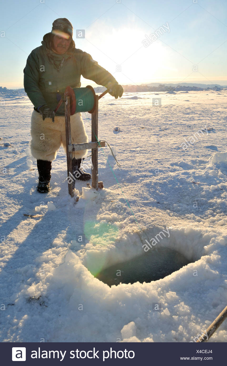 Inuit Fishing Stock Photos & Inuit Fishing Stock Images - Alamy