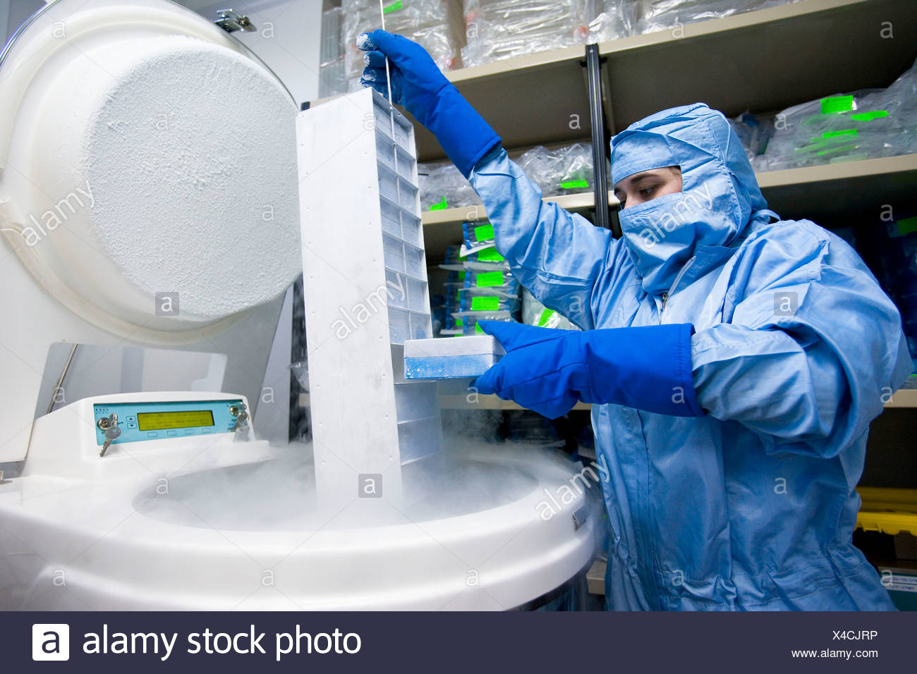 Cryopreservation High Resolution Stock Photography and Images - Alamy