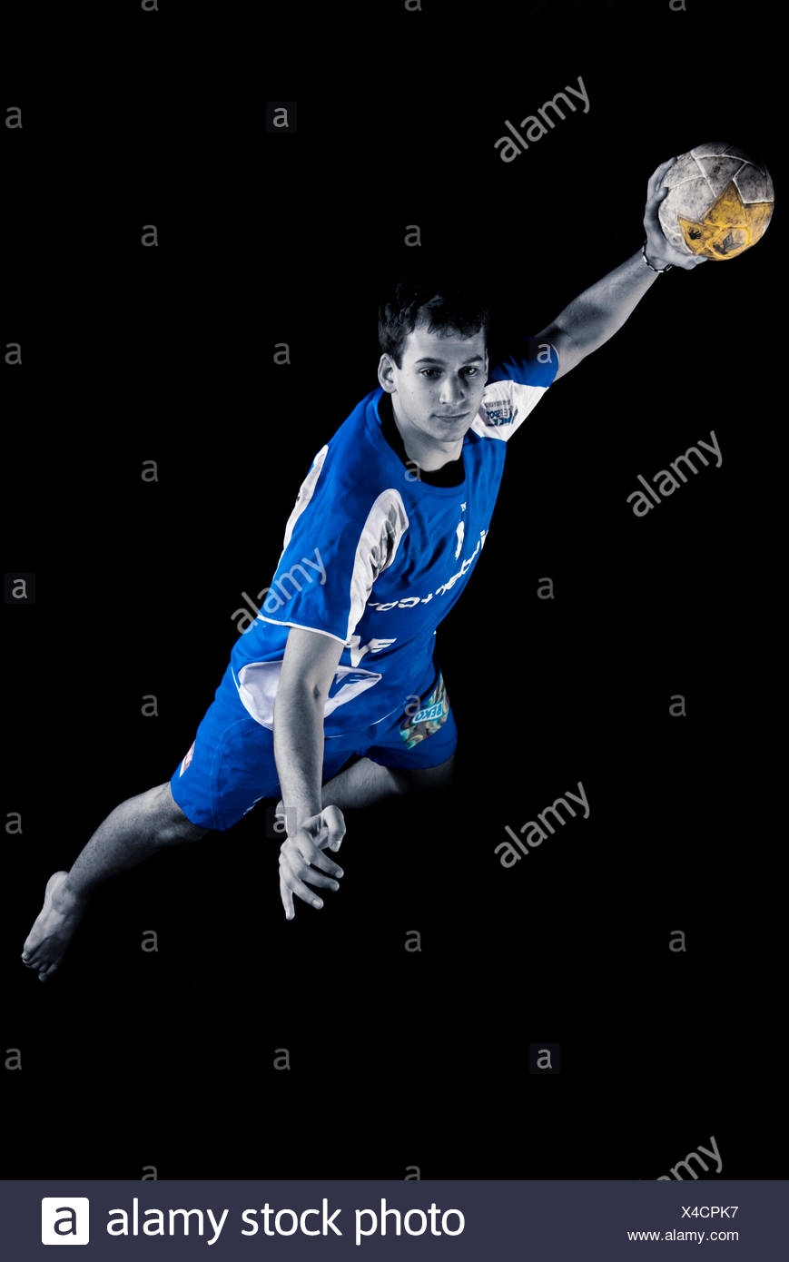 Handballing High Resolution Stock Photography and Images - Alamy