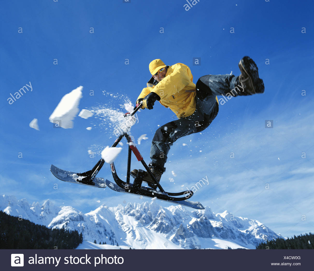 Skibob High Resolution Stock Photography and Images - Alamy