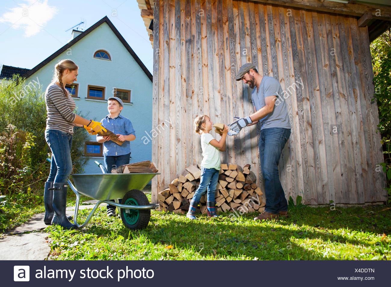 Girl Carrying Firewood High Resolution Stock Photography and Images - Alamy