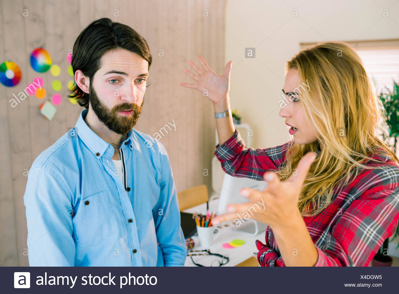 Shouting At Each Other High Resolution Stock Photography and Images - Alamy