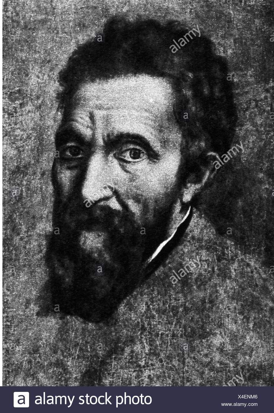 Portrait Of Michelangelo Stock Photos & Portrait Of Michelangelo Stock ...