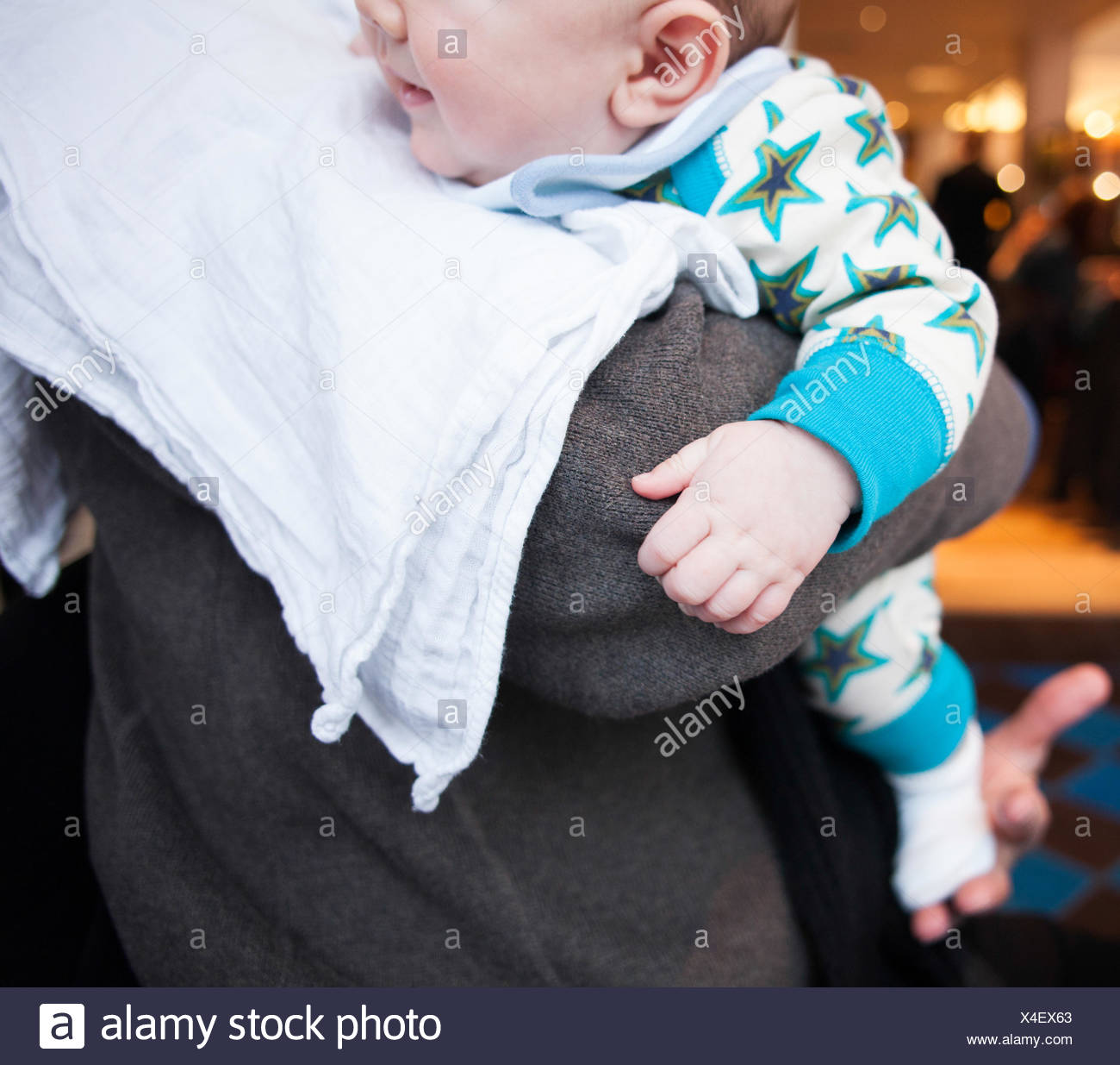 Burping Baby Stock Photos & Burping Baby Stock Images - Alamy