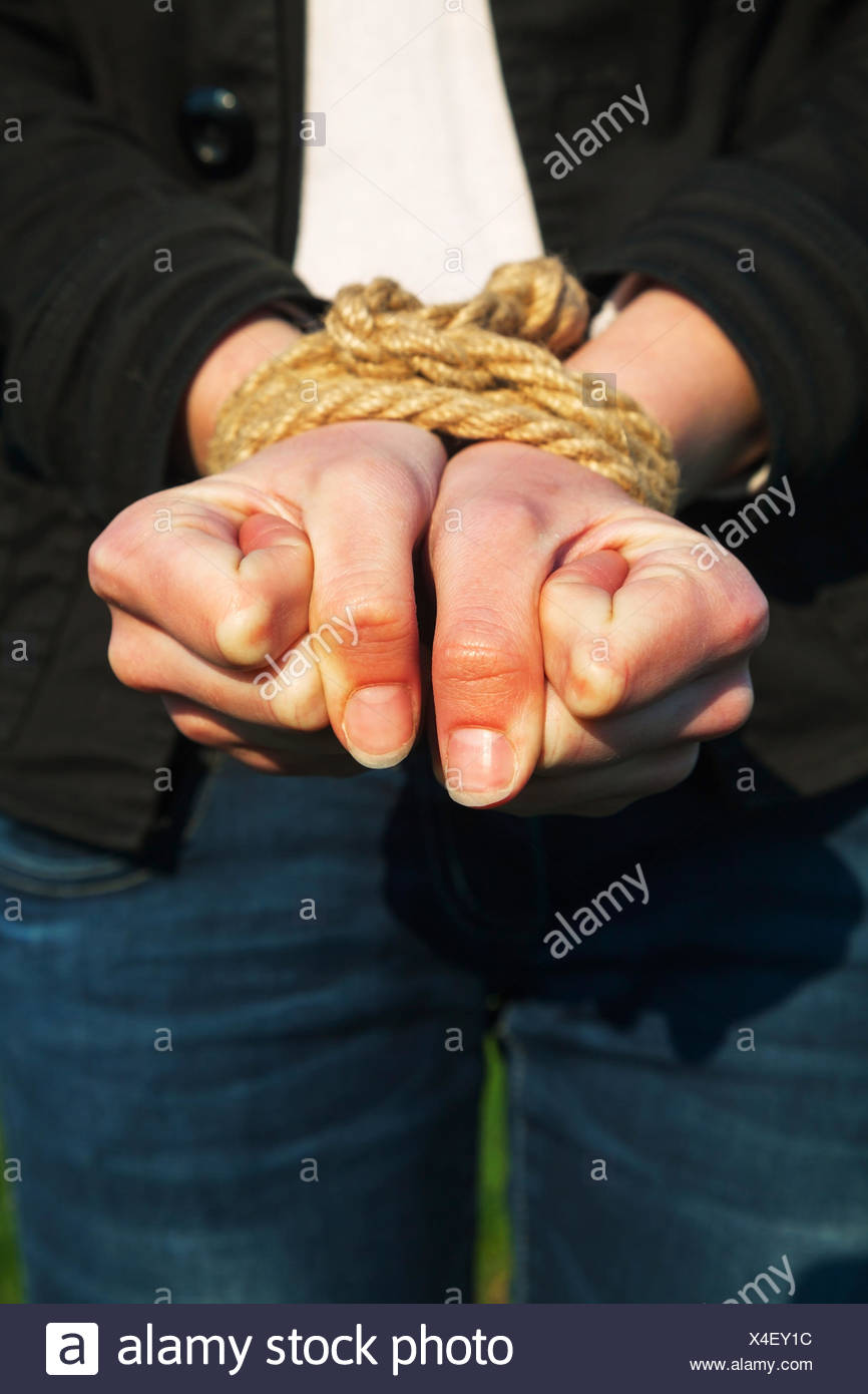 Tied Up Rope Stock Photos & Tied Up Rope Stock Images - Alamy