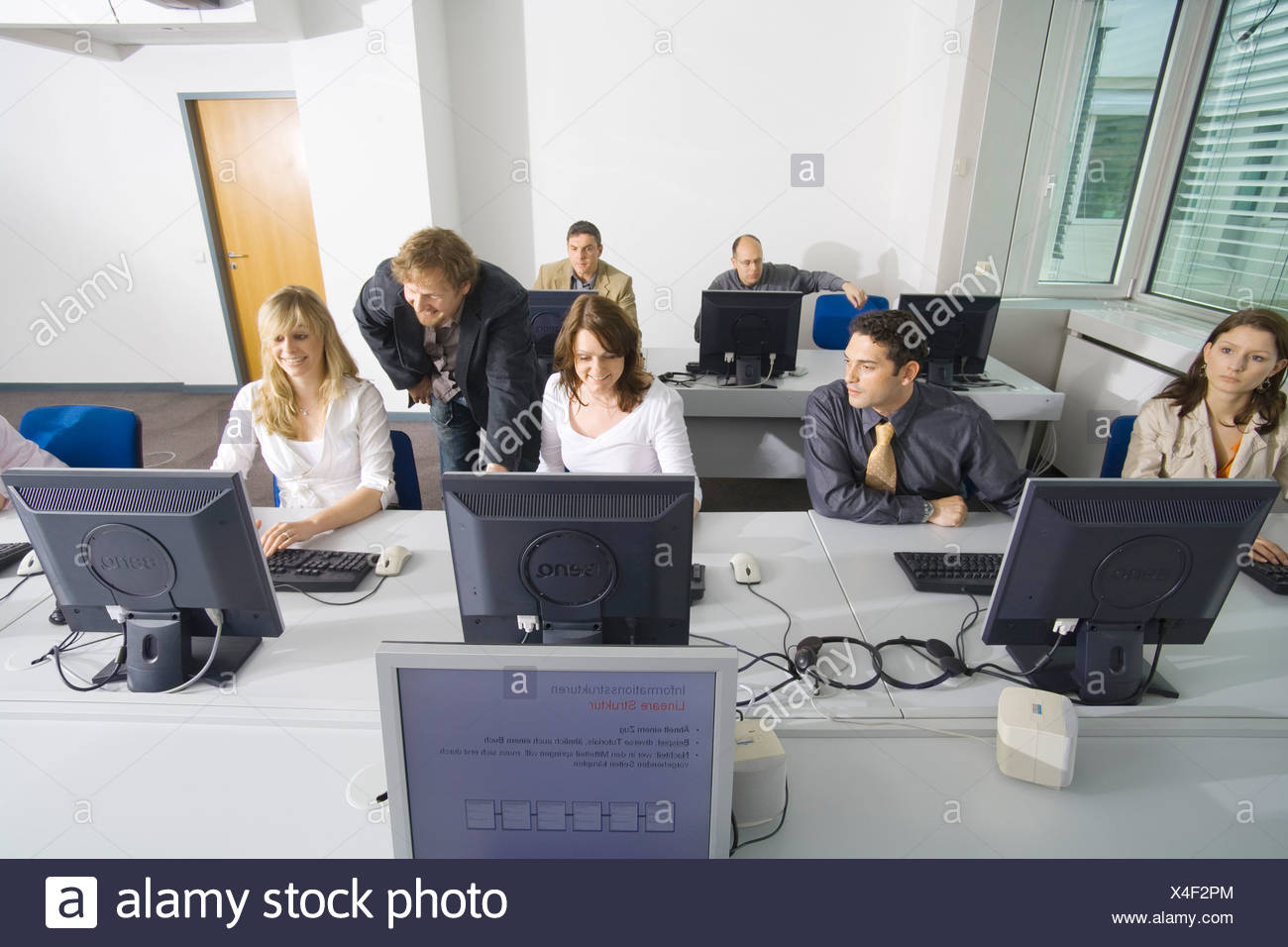 Vocational Training Computer High Resolution Stock Photography and ...